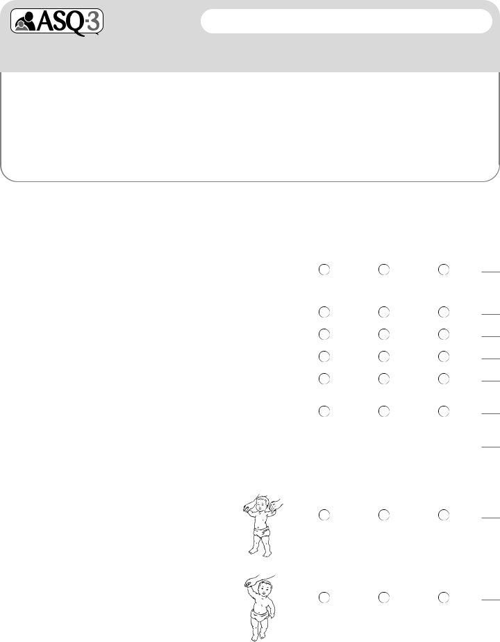 Blank Asq 14 Month Questionnaire | Fill Out and Print PDFs