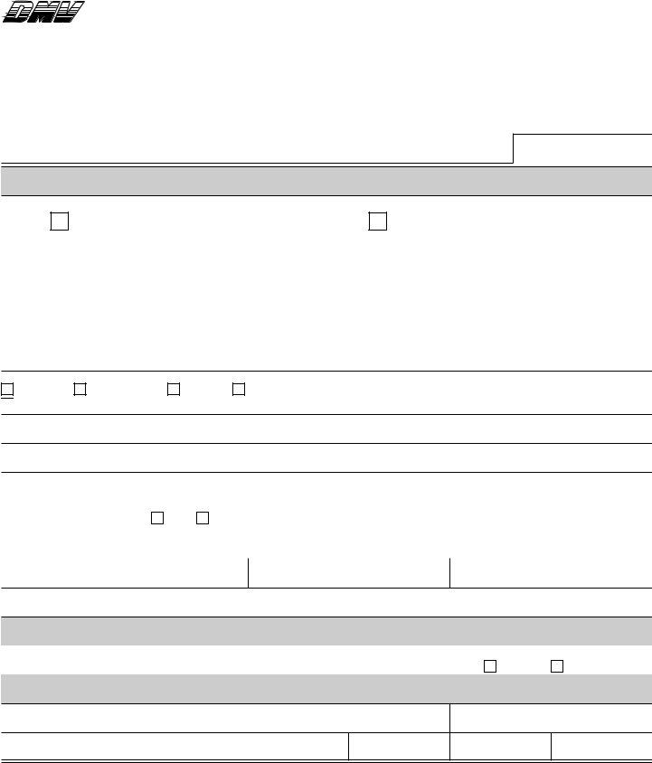 Blank Dmv 8016 Form | Fill Out and Print PDFs