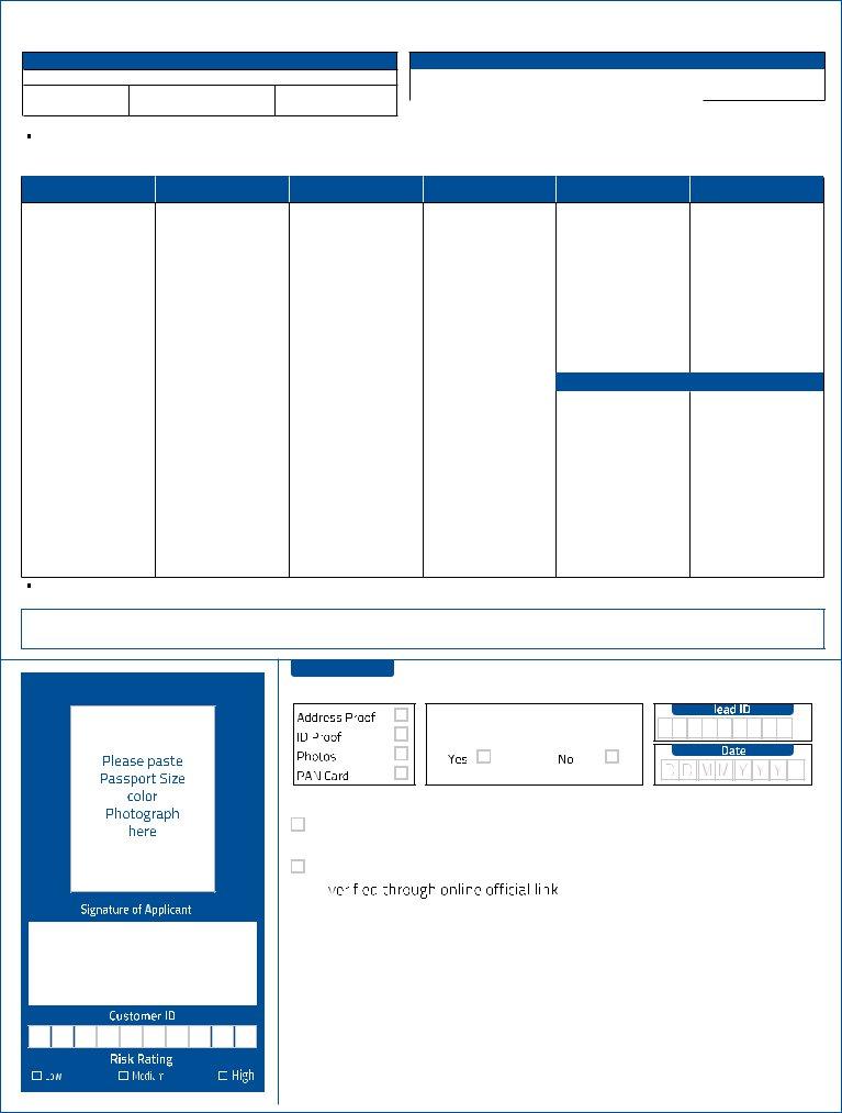 Blank Kyc Federal Bank | Fill Out and Print PDFs