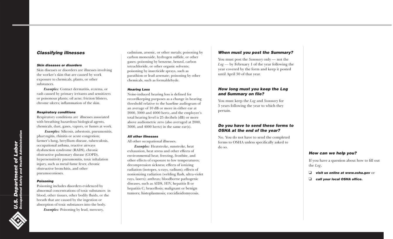 Blank Osha Form 300 | Fill Out and Print PDFs