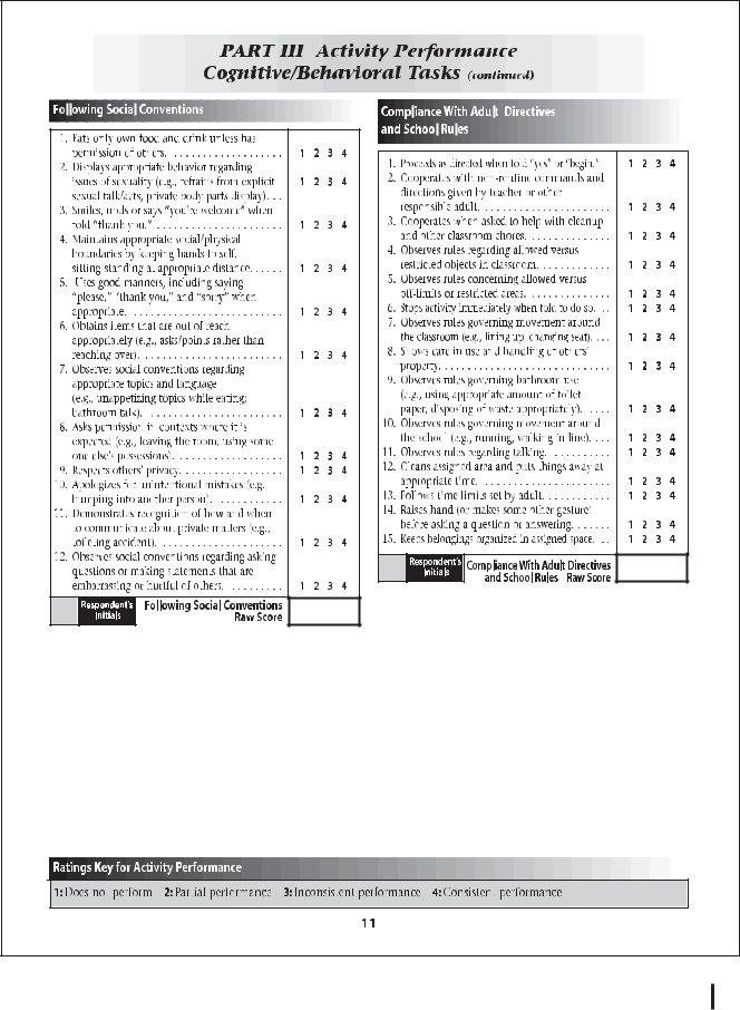 Blank School Function Assessment Form | Fill Out and Print PDFs