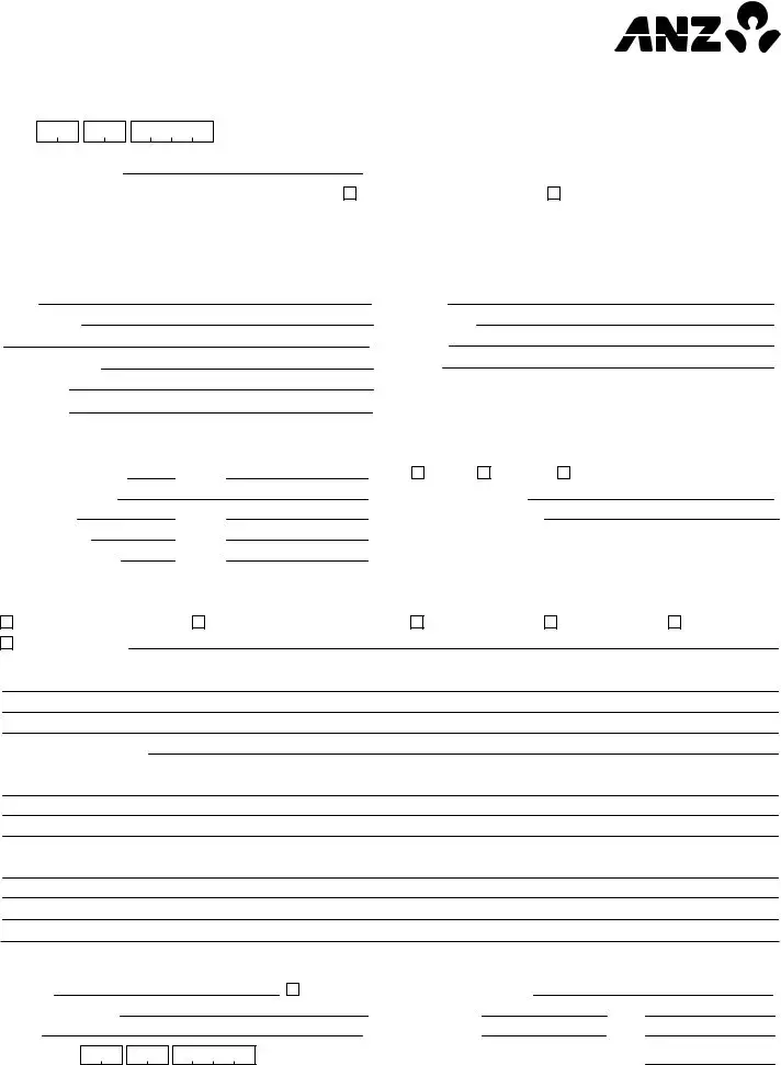 Blank Anz Telegraphic Transfer Form | Fill Out and Print PDFs