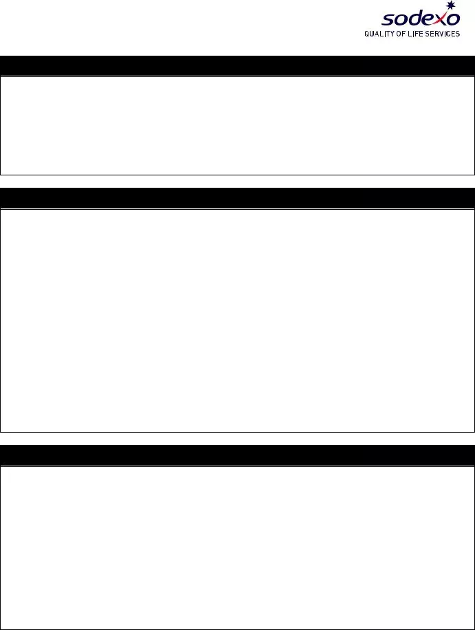 Blank Application For Sodexo Job | Fill Out and Print PDFs