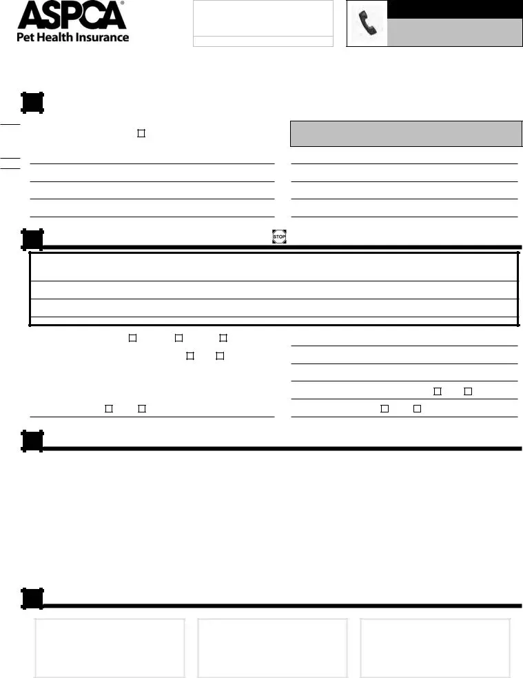 Blank Aspca Insurance | Fill Out and Print PDFs