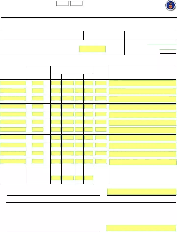 Blank Ca 7A Form | Fill Out and Print PDFs