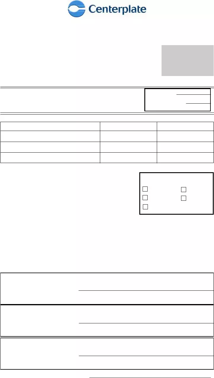 Blank Centerplate Application | Fill Out and Print PDFs