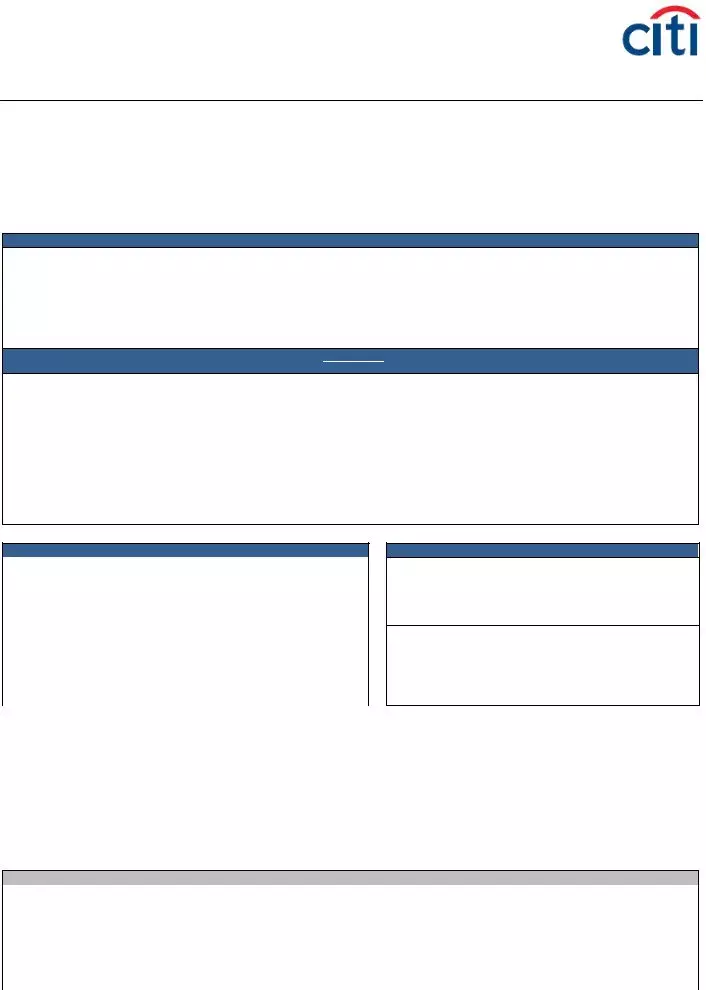 Blank Citibank Credit Card Address Change | Fill Out and Print PDFs