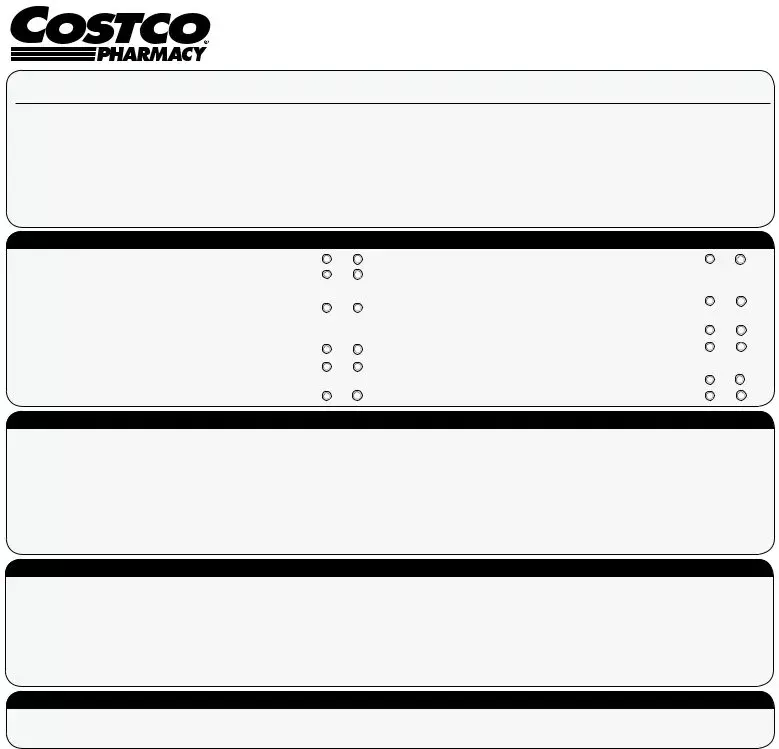 Blank Costco Immunization Form | Fill Out and Print PDFs