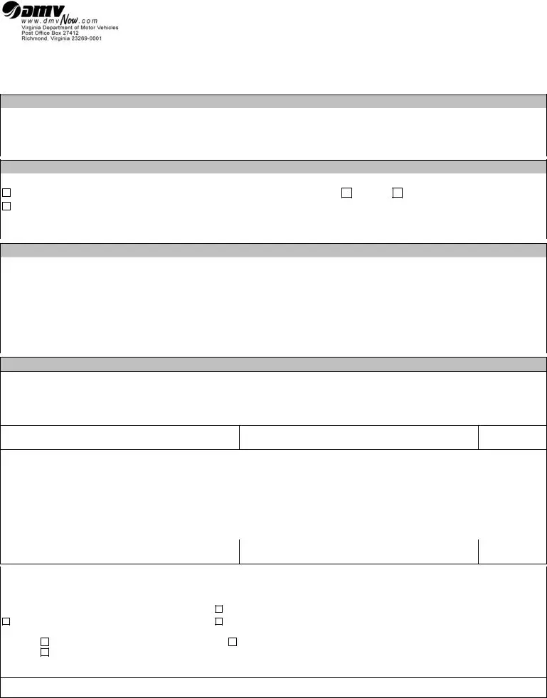 Blank Dmv Vsa 41 Form | Fill Out and Print PDFs
