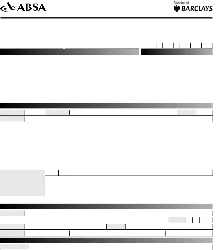 Blank Form Absa 3740 Ex | Fill Out and Print PDFs