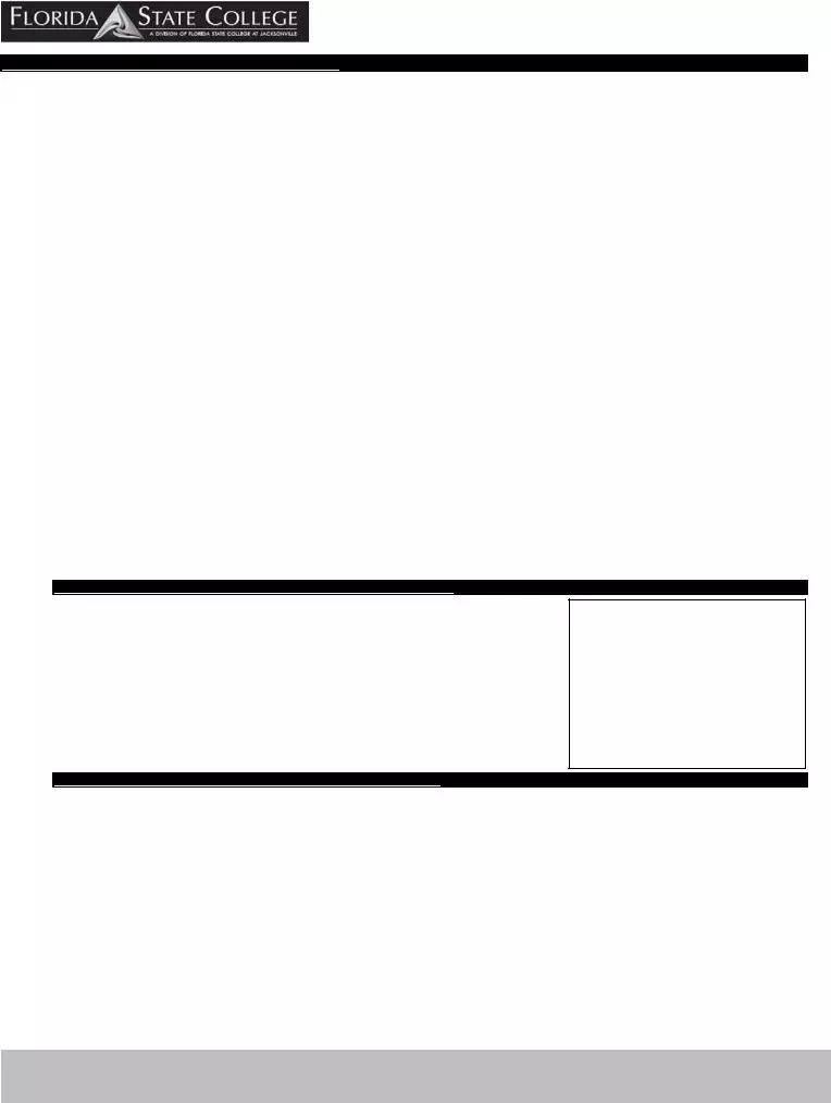 Blank Fscj Requirements | Fill Out and Print PDFs