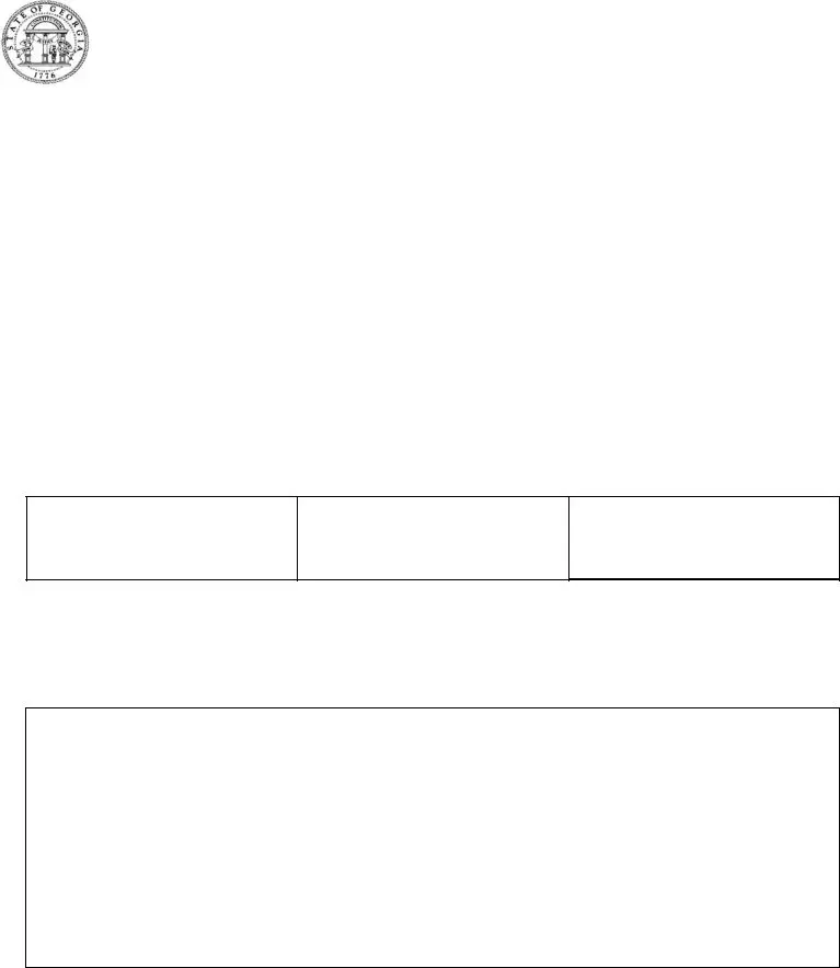Blank Georgia Employment Form | Fill Out and Print PDFs