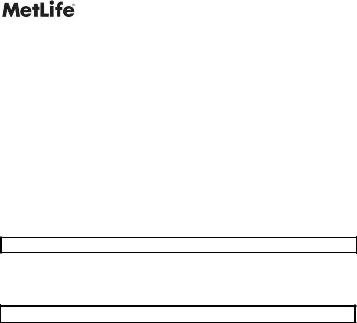 Blank Metlife Annuity Loan Application | Fill Out and Print PDFs