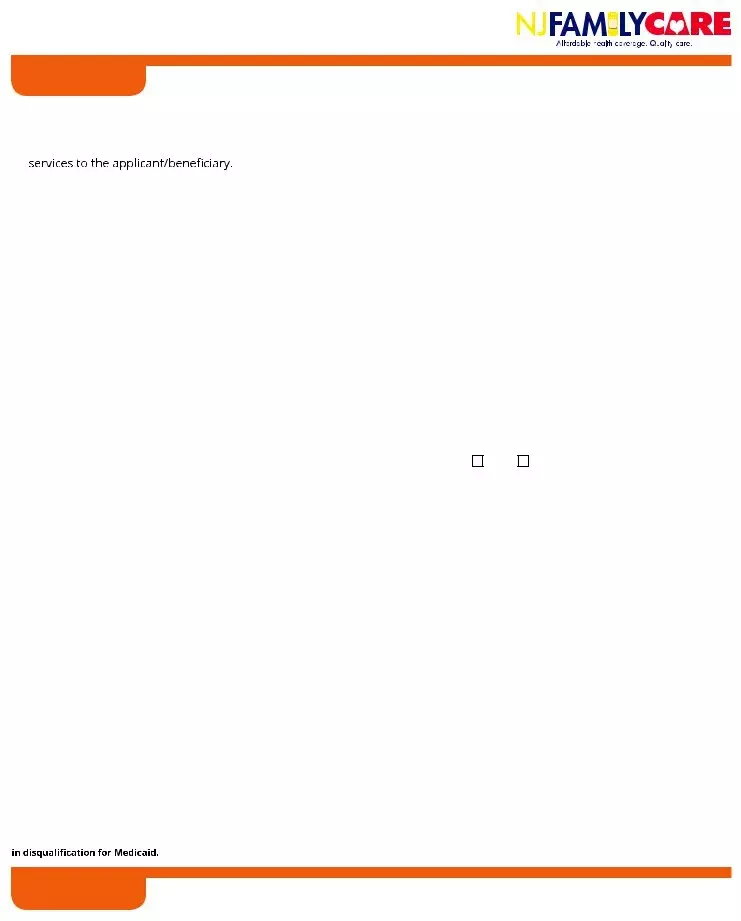 Blank Njfamilycare Application | Fill Out and Print PDFs
