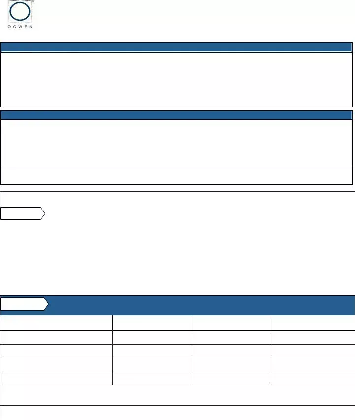 Blank Ocwen Short Sale Package | Fill Out and Print PDFs