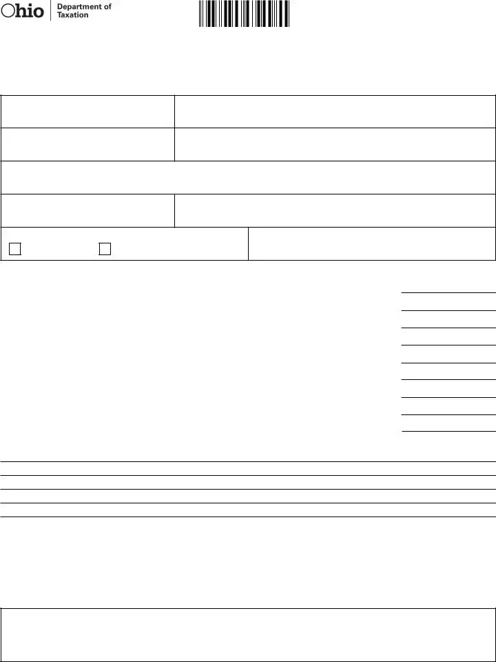 Blank Ohio Form It Ar | Fill Out and Print PDFs