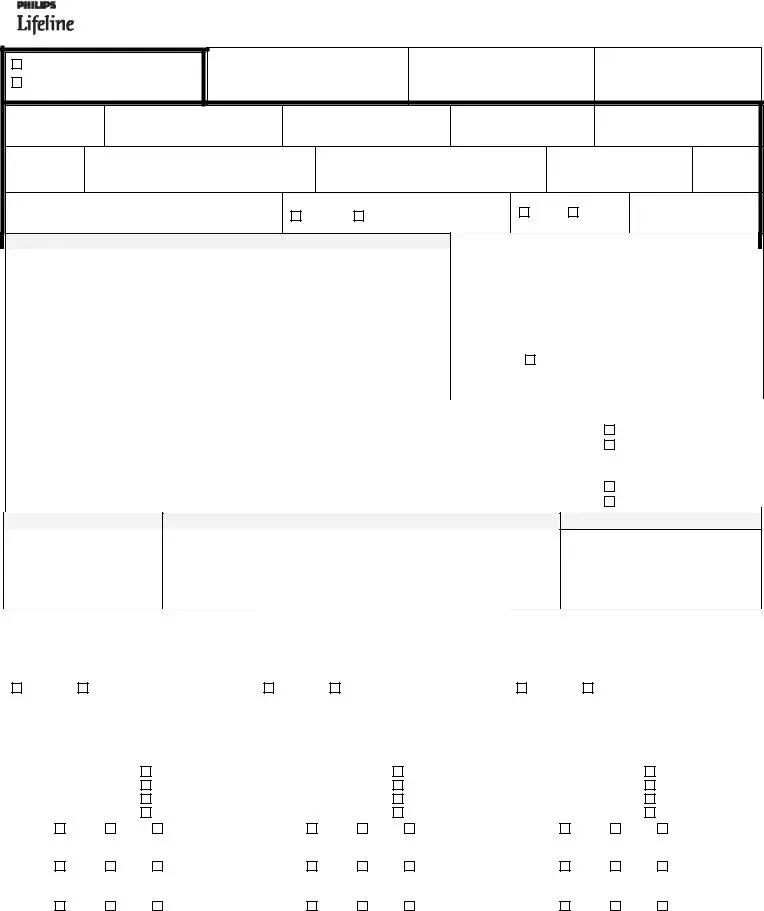 Blank Philips Lifeline Care Plan Agreement | Fill Out and Print PDFs