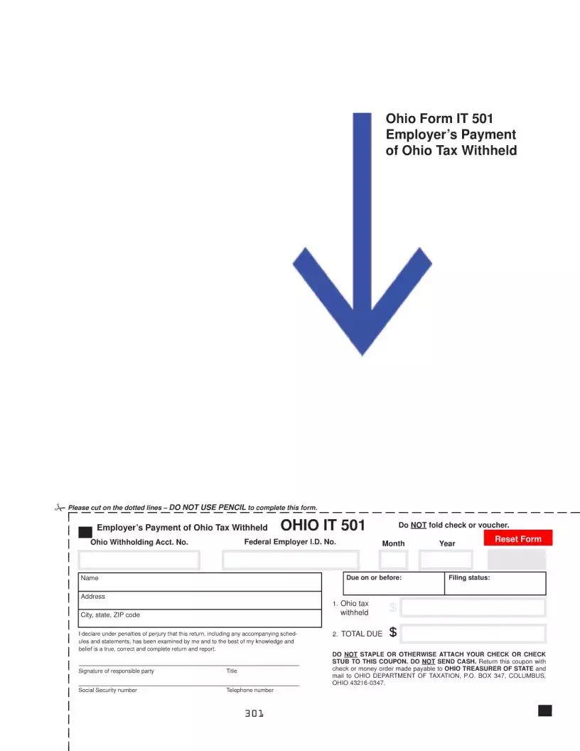 Blank Tax Form It 501 | Fill Out and Print PDFs