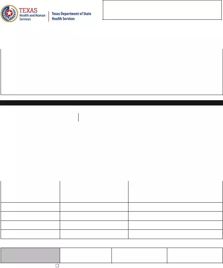 Blank Texas Certificate Birth Form | Fill Out and Print PDFs