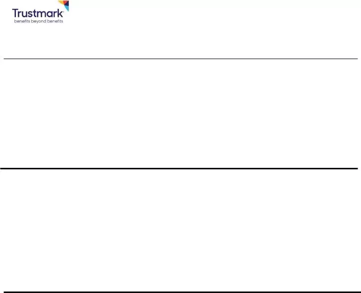 Blank Trustmark Accident Claim Form | Fill Out and Print PDFs