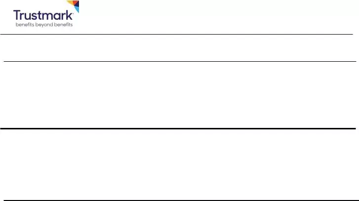 Blank Trustmark Benefit Claim Form | Fill Out and Print PDFs