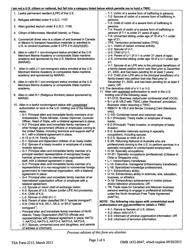 Blank Tsa Form 2212 | Fill Out and Print PDFs