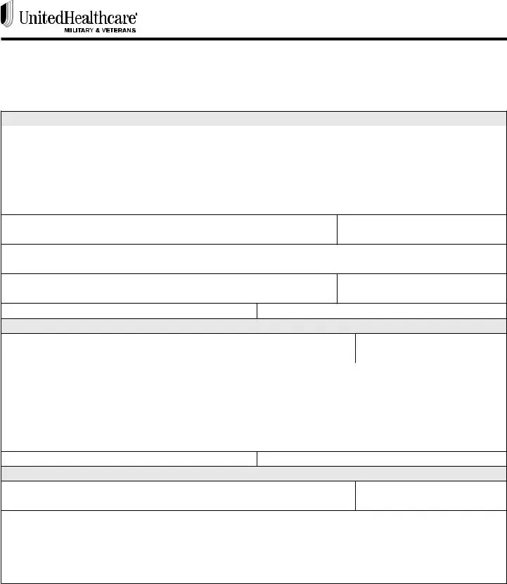 Blank United Healthcare Military | Fill Out and Print PDFs