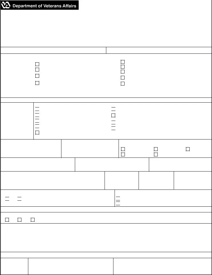 Blank Va Form 1999B | Fill Out and Print PDFs
