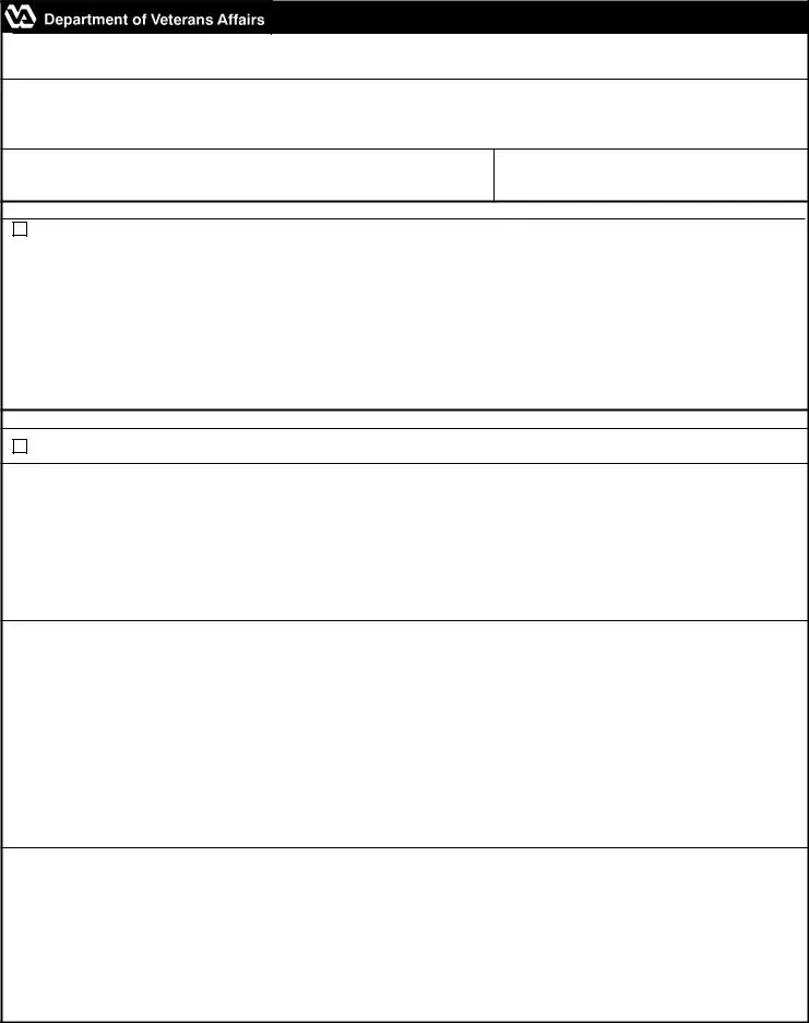 Blank Va Form Information | Fill Out and Print PDFs