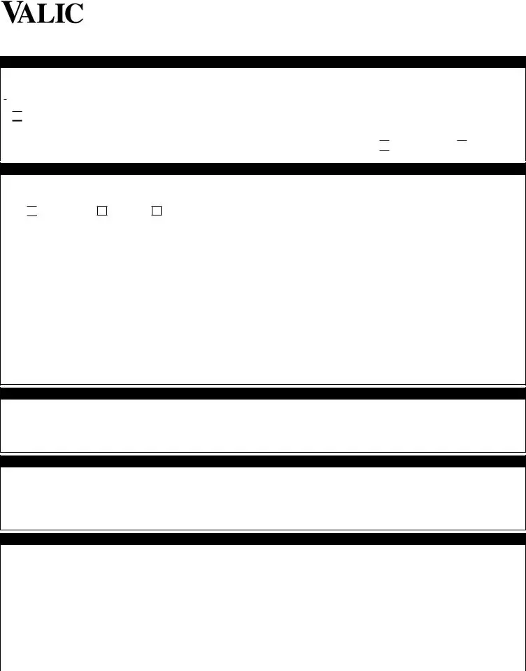 Blank Valic Online Form | Fill Out and Print PDFs