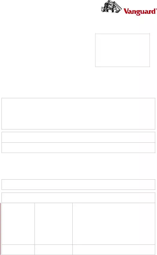 Blank Vanguard Change Ownership Form | Fill Out and Print PDFs